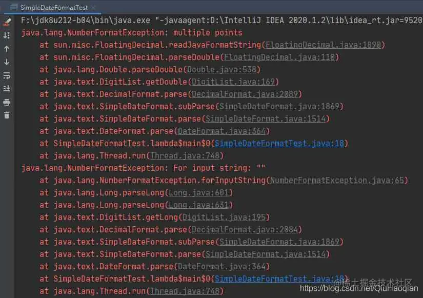 使用SimpleDateFormat做时间格式化遇到的坑最近项目上有开发使用SimpleDateFormat做时间格式化 - 掘金