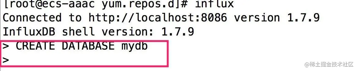influxdb快速入门指南InfluxDB安装完成之后，我们开始来做一些有意思的事。在这一章里面我们将会用到influ - 掘金
