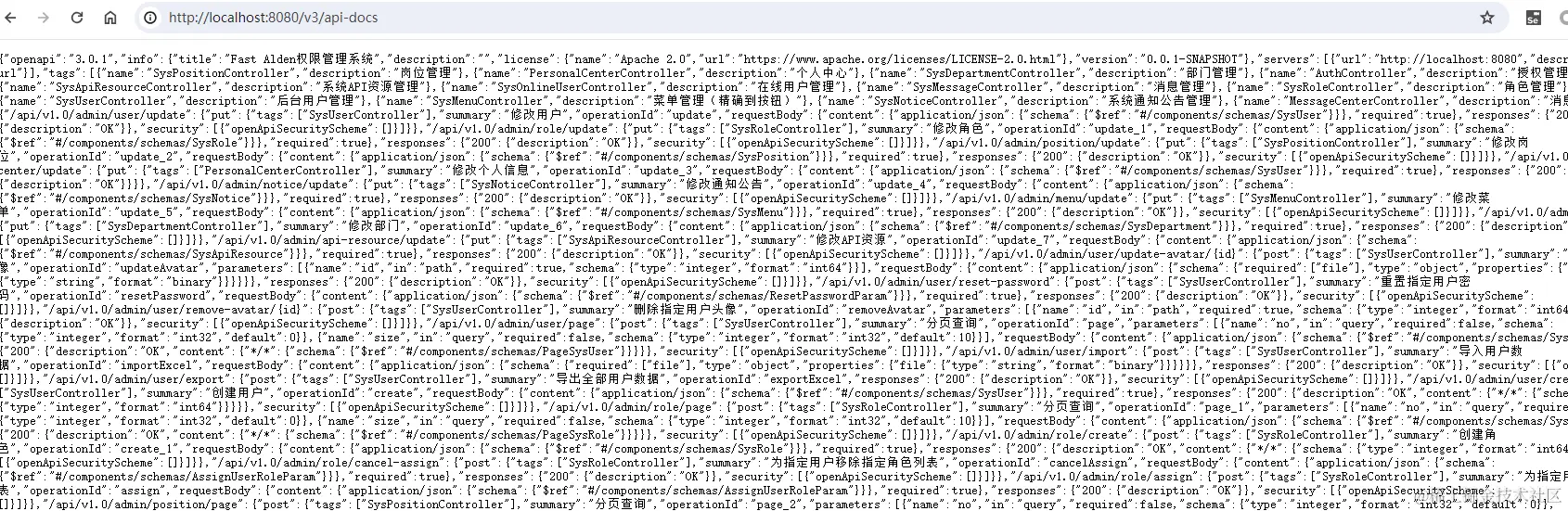 Java21 + SpringBoot3整合springdoc-openapi，自动生成在线接口文档，支持SpringSecurity和JWT认证方式 - 掘金