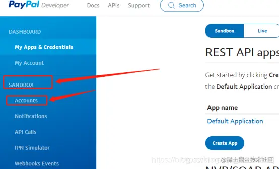 接入Paypal 实现跨境支付 - springboot实战电商项目mall4j使用上一步注册好的账号，直接登录开发者中 - 掘金