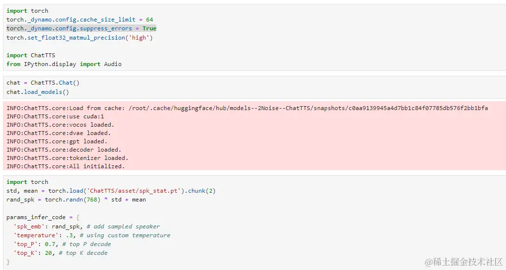 ChatTTS：新手入门指南与详细使用教程ChatTTS 文本转语音项目爆火出圈，引来大家极大的关注。短短三天时间，在 - 掘金