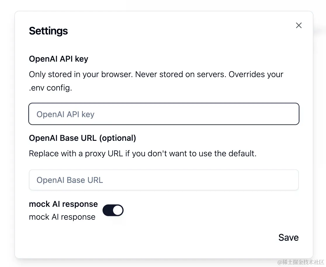 ant-codeAI 通过截图生成代码ant-codeAI提供截图生成代码的功能，使用GPT-4 Vision生成，在s - 掘金