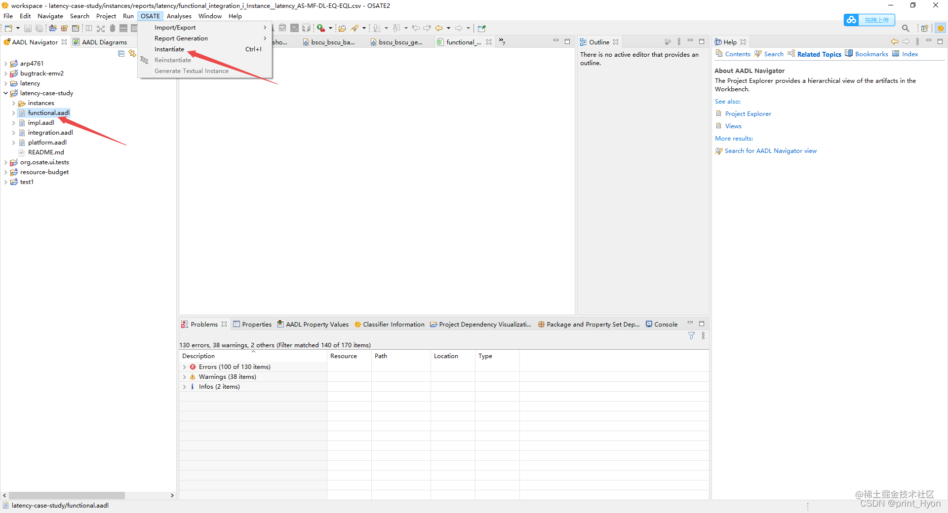 【OSATE&AADL建模入门学习教程】新手入门 - 掘金