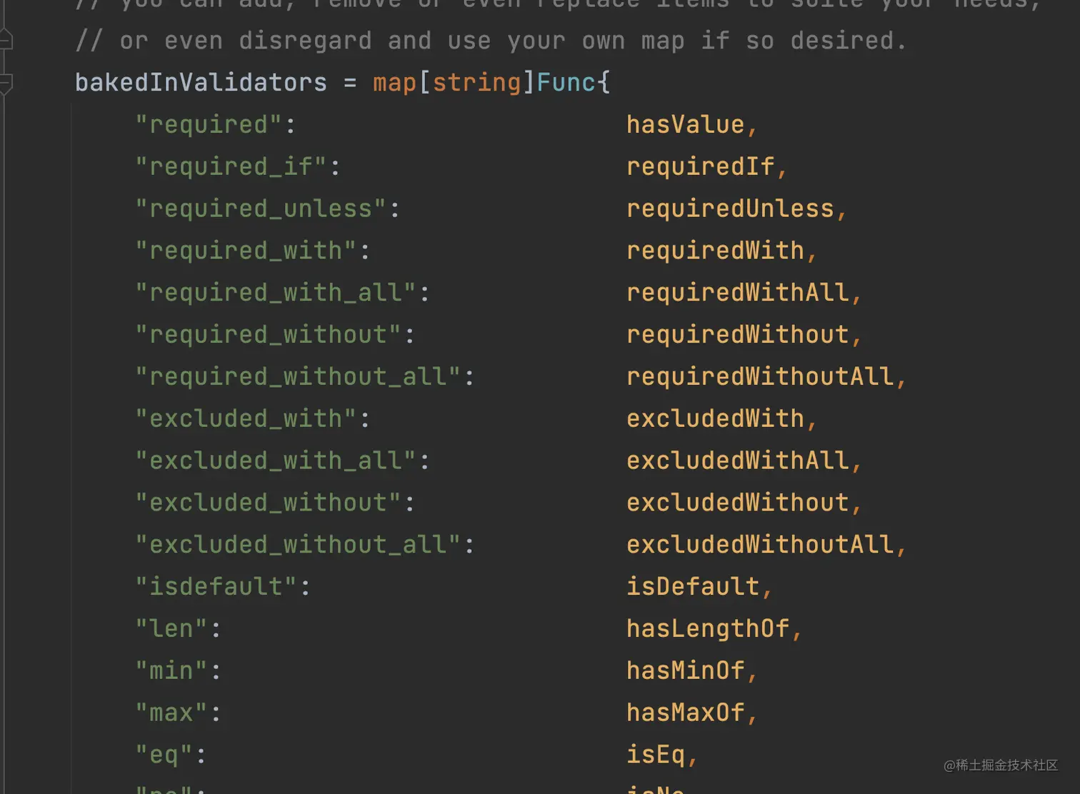 「Go框架」深入解析gin中使用validator包对请求体进行验证在web框架中，对请求体校验是常见的业务逻辑。本文就 - 掘金