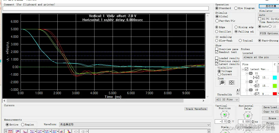 HyperLynx（十二）BoardSim和PCB板级仿真分析（三）1.使用曼哈顿布线进行BoardSim仿真 **2. - 掘金