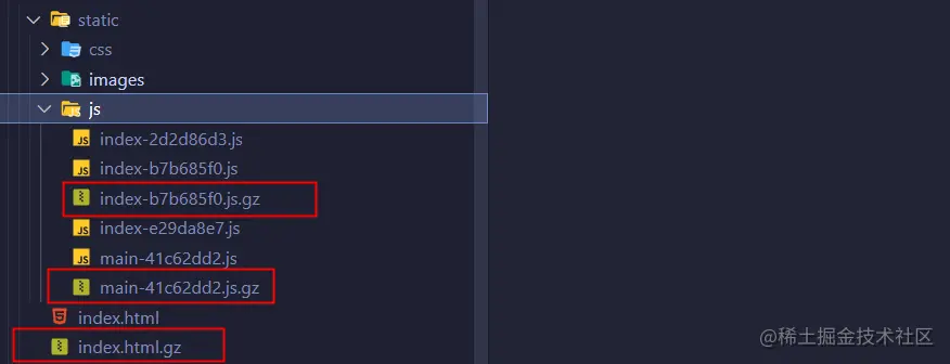 Vite打包优化vite Plugin Compression的使用什么是gzip 压缩 当前端资源过大时，服务器请求资 掘金