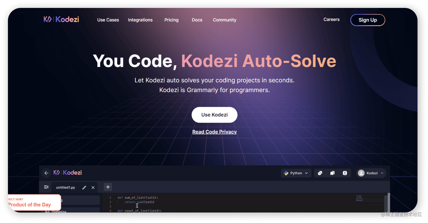 这 12 个基于 Ai 的 Vscode “杀手级” 生产力插件，了解一下？ 掘金eoi 9531
