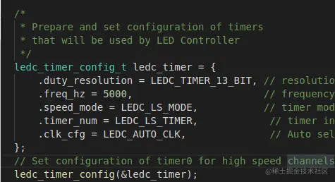 ESP32-C3入门教程 基础篇（七、LEDC — LED PWM 控制器）持续创作，加速成长！这是我参与「掘金日新计划 - 掘金