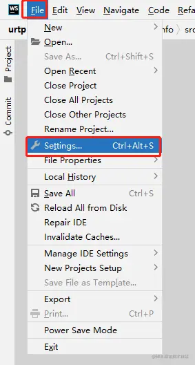 Webstorm配置eslint的方式webstorm配置eslint的方式 选择file 选择settings 搜 掘金