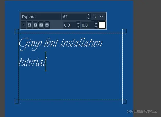 如何在Gimp中添加新字体向 GIMP 添加新的字体是很简单的。GIMP可以使用TrueType字体（TTF）、Open - 掘金