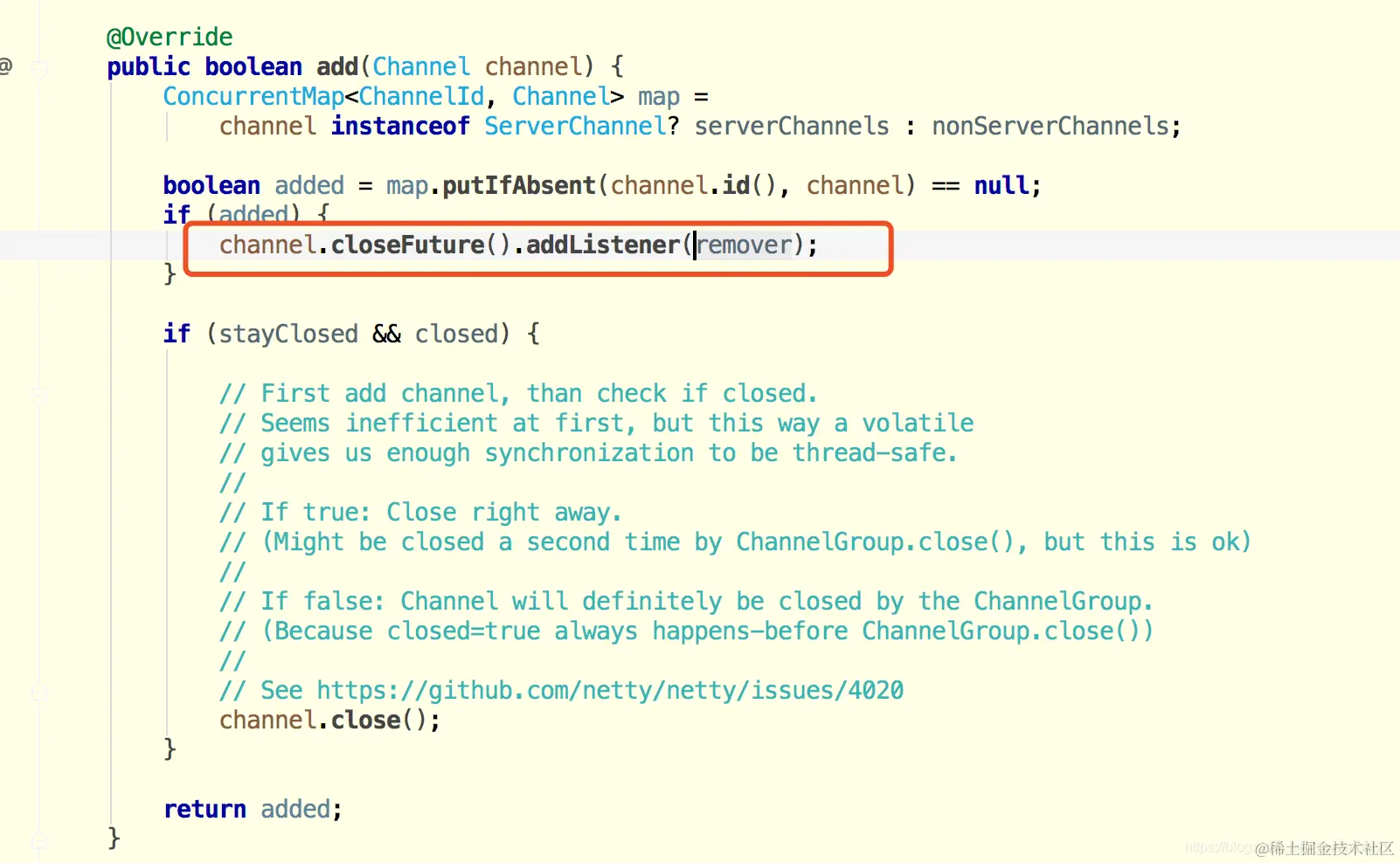 Netty的Channel详解（建议收藏）在使用Netty的时候，我们用到了Channel、EventLoop和Chan - 掘金