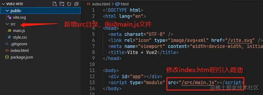 基于vite创建一个vue2项目😎 掘金 