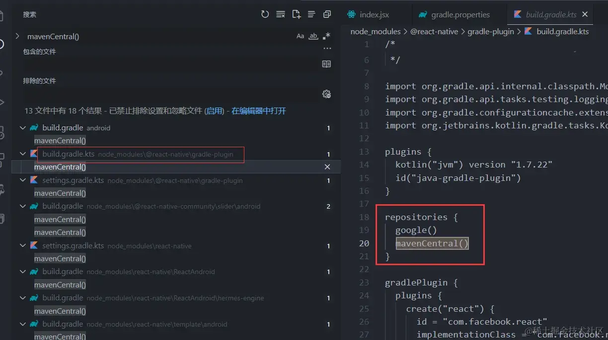 ReactNative的Gradle配置代理指北（Android依赖下载）ReactNative使用yarn andro - 掘金