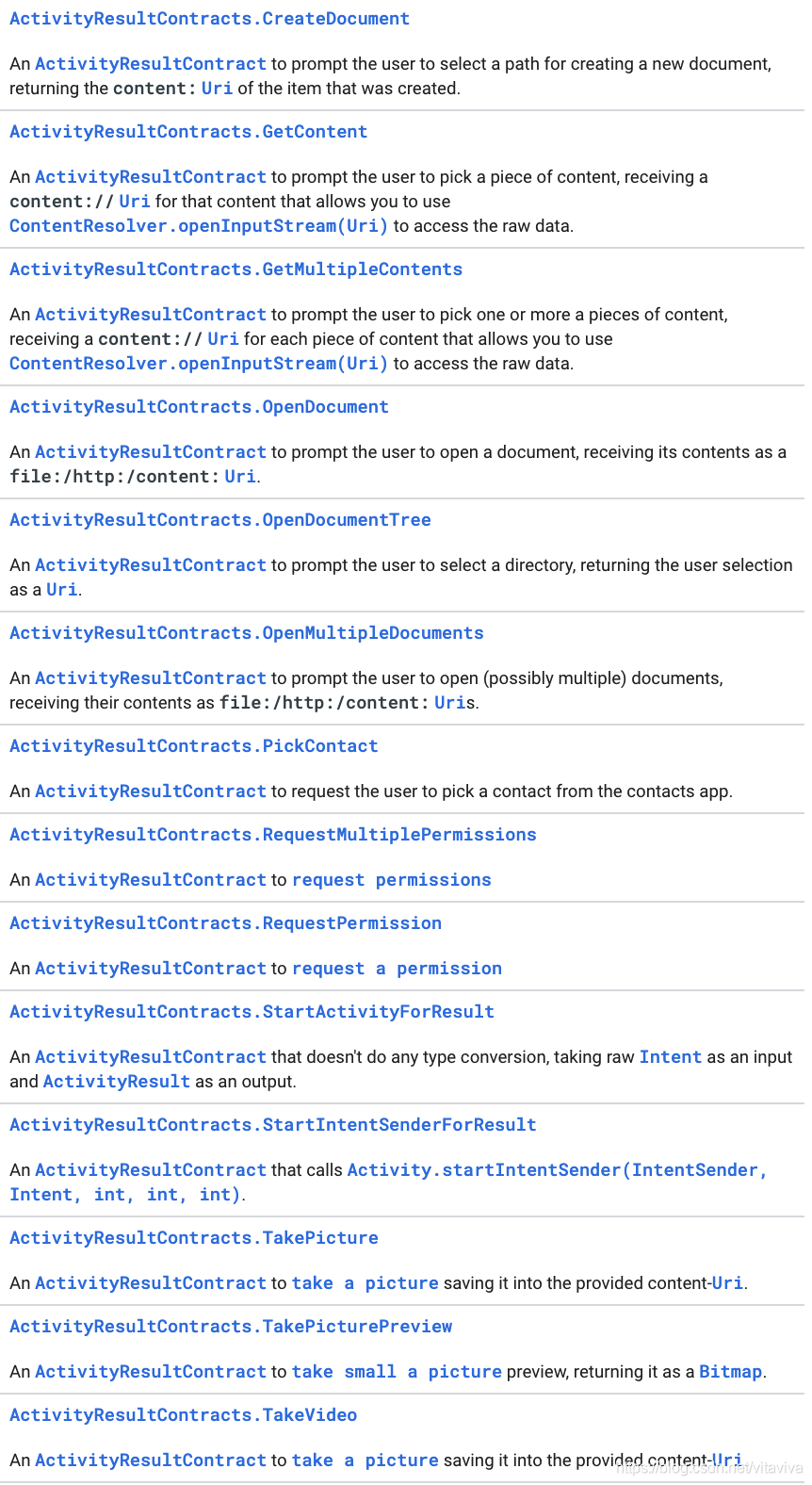 深入理解Activity Result API：ActivityResultContract的实现原理-阿里云开发者社区