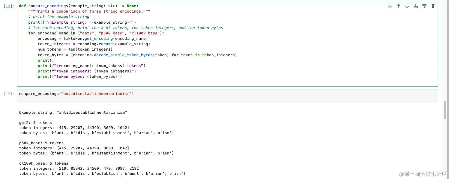 使用 tiktoken 计算 token 数量什么是tiktoken iktoken是OpenAI开发的一种BPE分词器 - 掘金