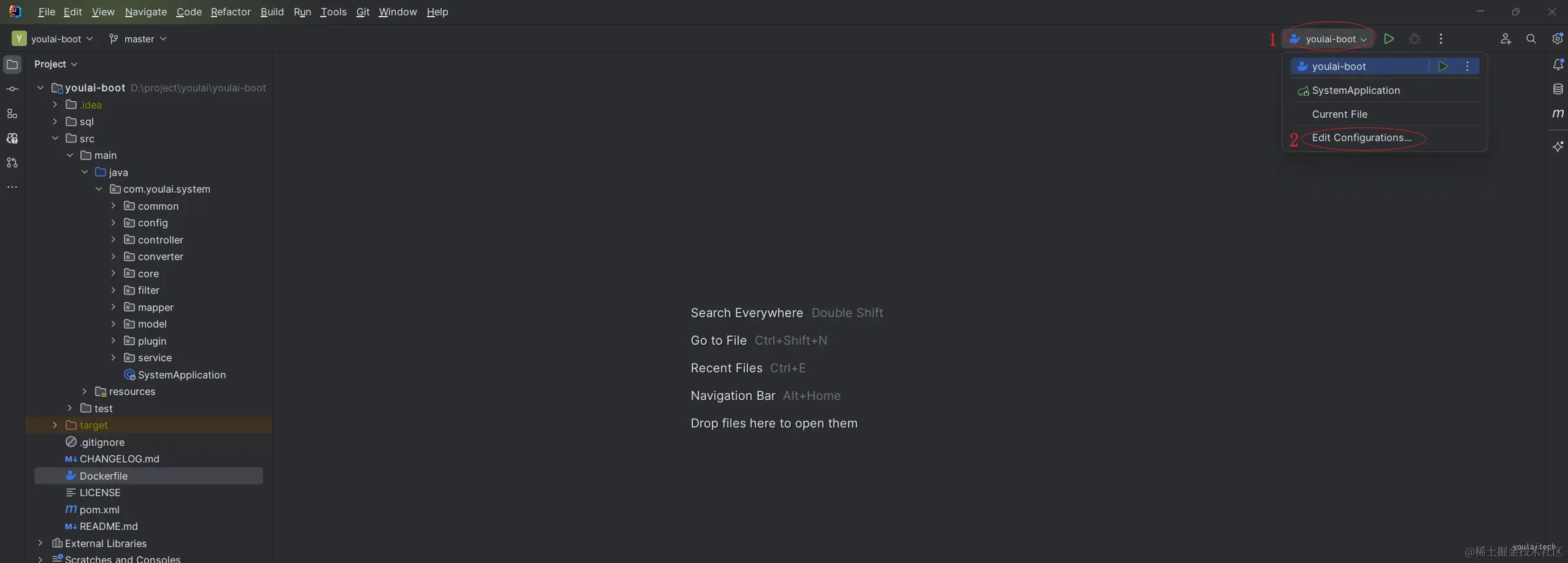 IDEA 集成 Docker 插件一键部署 Spring Boot 应用本文通过 IDEA 和 Docker 插件的集成 - 掘金