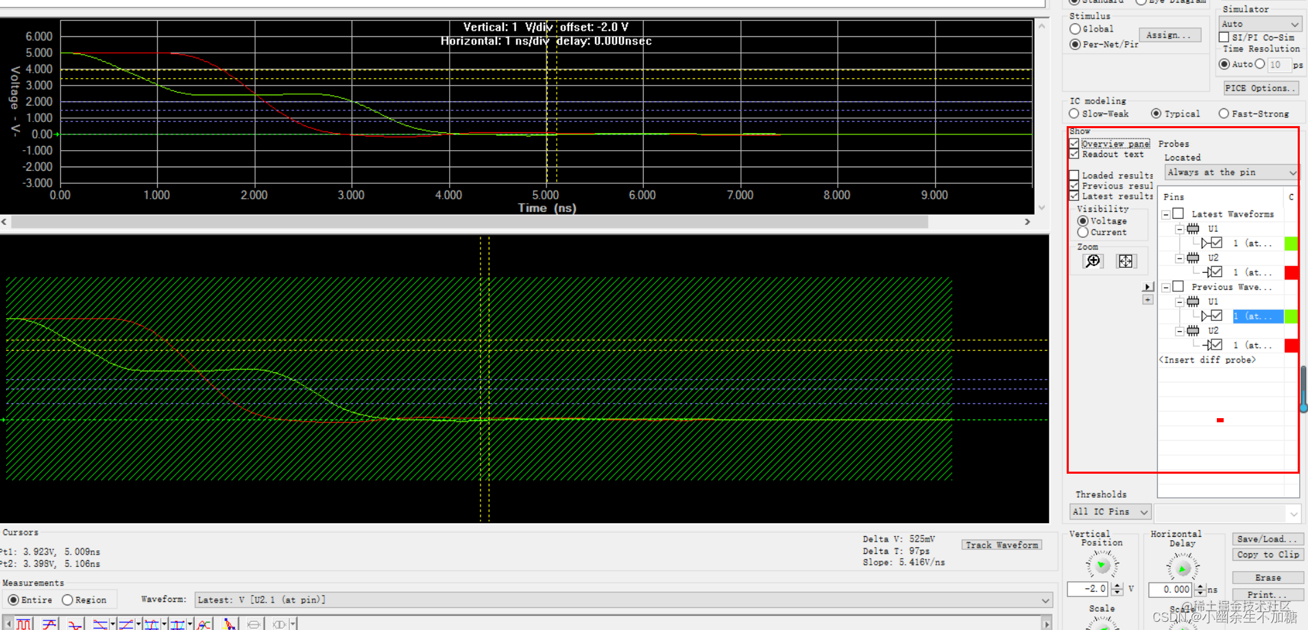 HyperLynx（二）LineSim的基本操作 - 掘金