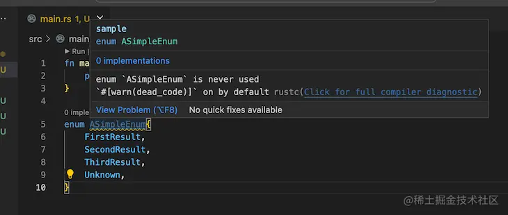 在VSCode中实现Rust编程调试指南在 VS Code 中调试 Rust：终极指南 Rust因其易用性、安全性和高性 - 掘金