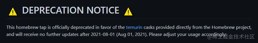 切换JDK版本只需一行命令文章从 如何安装brew、如何通过brew安装JDK、通过一行命令切换JDK版本三个部分内容来 - 掘金