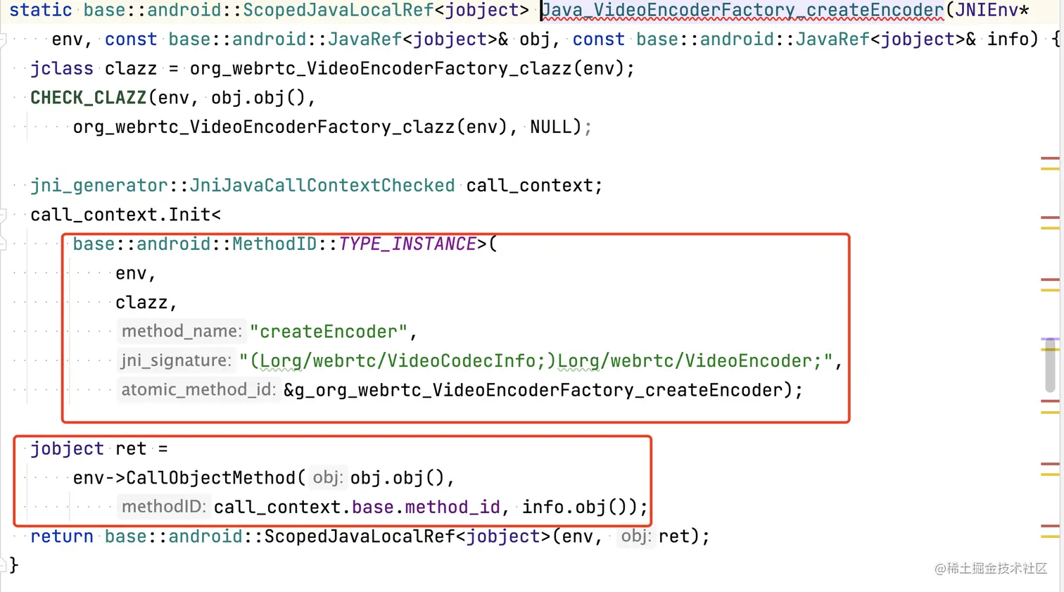 WebRTC 源码分析(二) Android 视频硬件编码本文将重点介绍在 Android 平台上，WebRTC 是如何 - 掘金