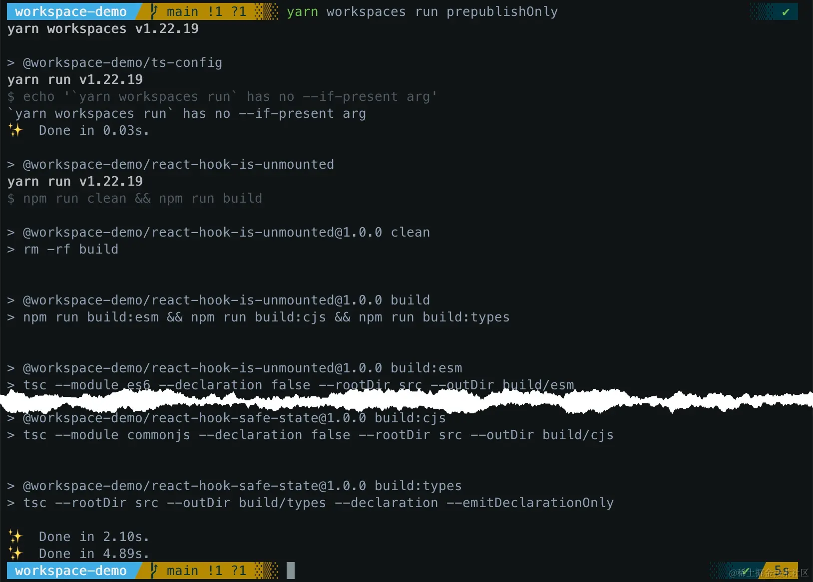 Workspace 那些破事 - 浅探 npm、yarn、pnpm、bun本文将利用一个很小的项目，带你了解最流行的前端 - 掘金