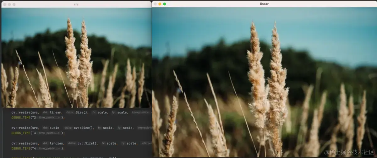 OpenCV 笔记(23)：图像的缩放——立方插值、Lanczos 插值算法三次样条插值、双三次样条插值和 Lanczo - 掘金