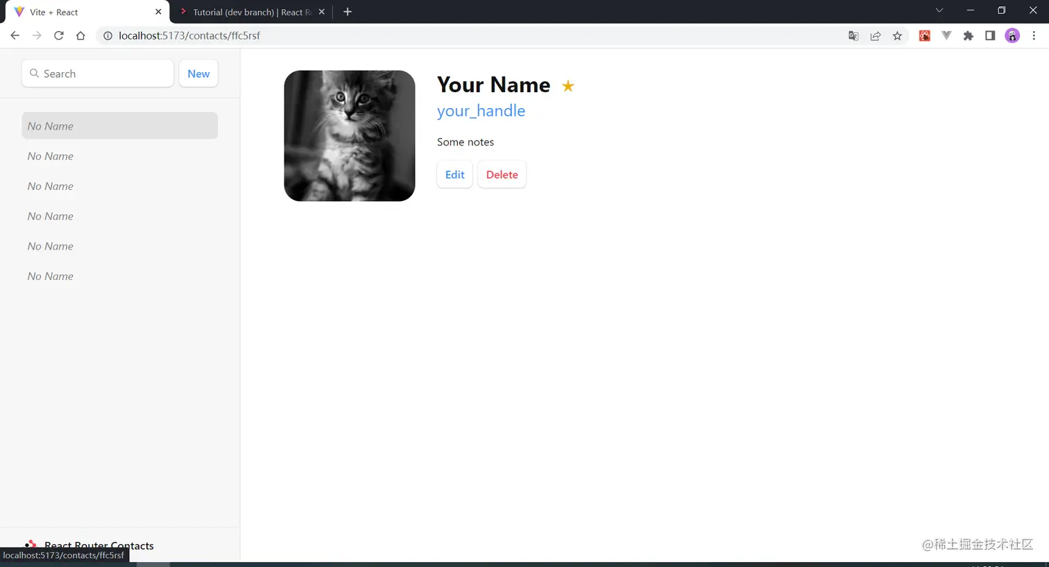 构建 Vite + React-Router6 实例Vite + React + React-Router6 如果需要使 - 掘金