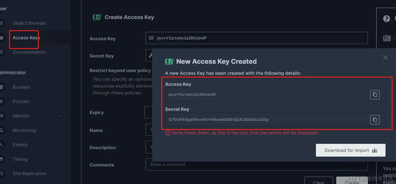 前端资源上传直传MinIO前端使用 Vue3、Element-Plus、Axios，后端使用Nest.js，MinIO - 掘金