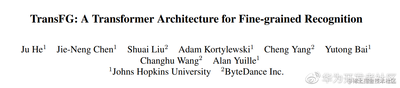 Read the AI paper Transformer Structure for Fine-grained Classification - TransFG - Moment For ...