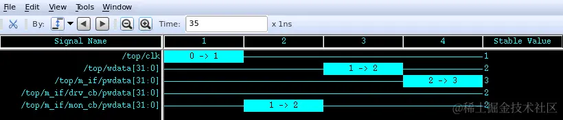 interface clocking block使用 及 verdi capture delta cycleInput - 掘金