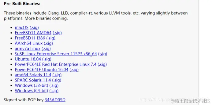 LLVM简明安装教程（非常详细）从零基础入门到精通，看完这一篇就够了.md官网下载地址： https://release - 掘金