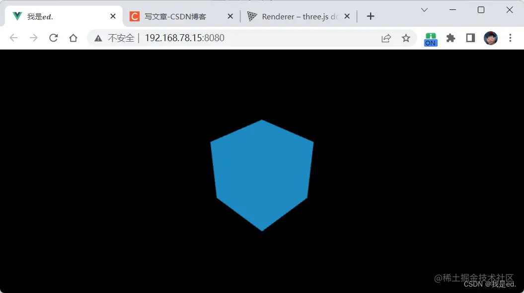# 一篇文章了解 threejs 在 vue 项目中的基本使用 - 掘金