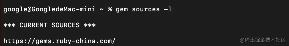 新Mac安装cocoapods，看我就够了！ - 掘金