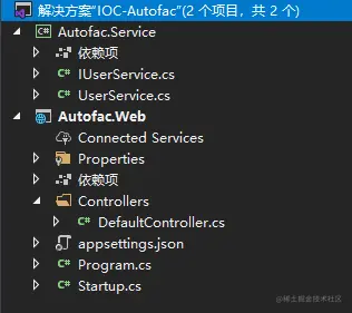 Asp.Net Core基础篇之：浅谈.Net Core中使用Autofac替换自带的DI容器为什么叫 浅谈 呢？就是字 - 掘金