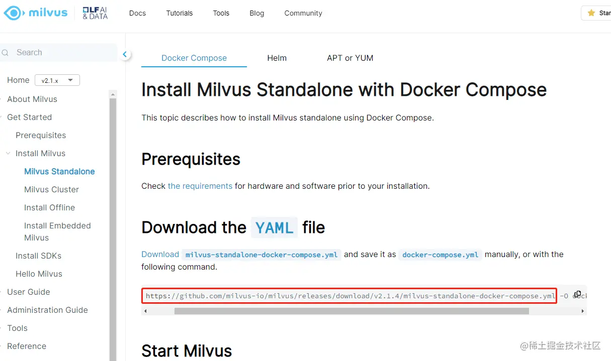 向量数据库 —— Milvus 的安装教程在推荐系统中快速召回，需要用到与传统的关系型数据库不一样的数据库-向量数据库， - 掘金