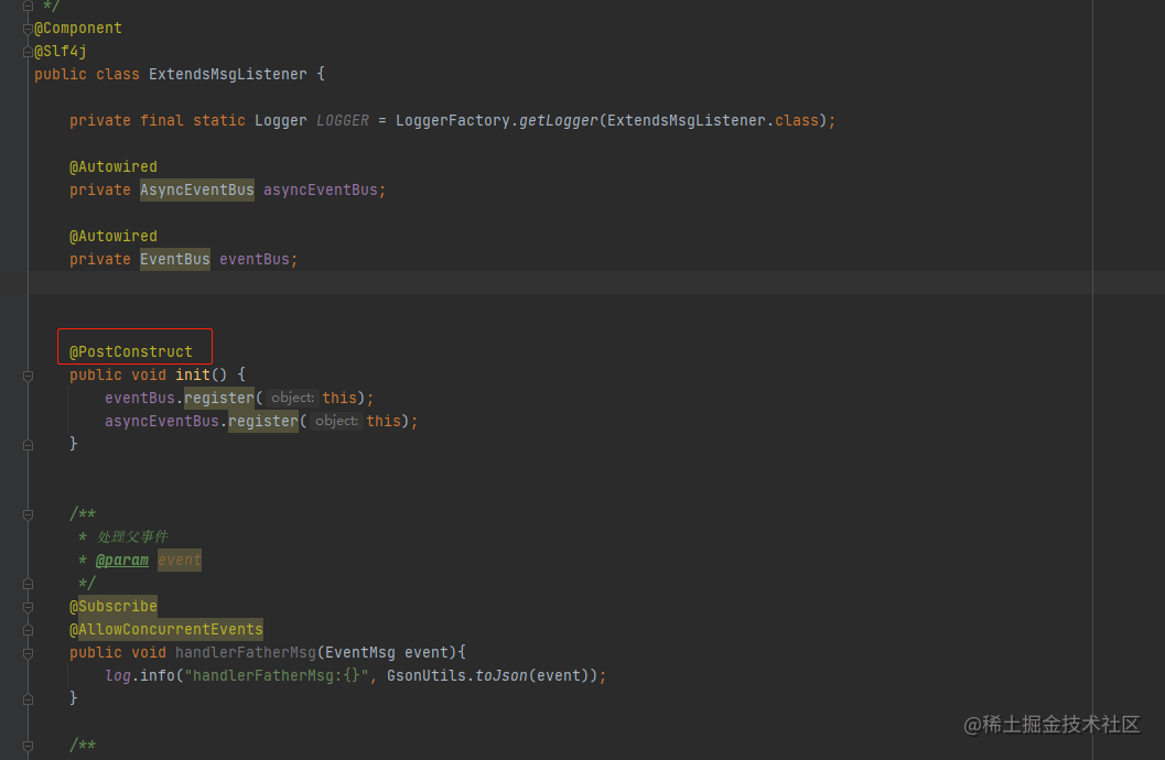 一文读懂Guava EventBus（订阅\发布事件） - 掘金