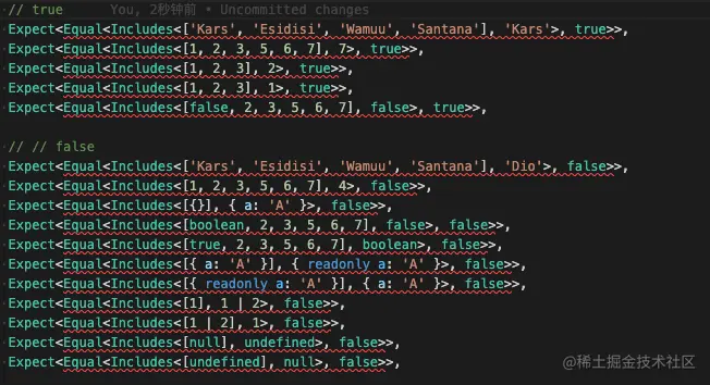 精读TypeScript 类型体操练习 之 Includests有时候遇到实际问题，看官方文档也是云里雾里的。基础能力很 - 掘金