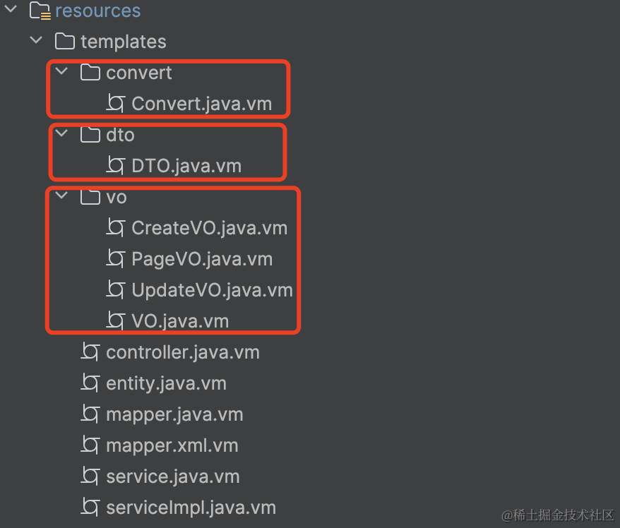 MybatisPlus-Generator自定义模版生成CRUD、DTO、VO、Convert等 - wnhyang - 博客园