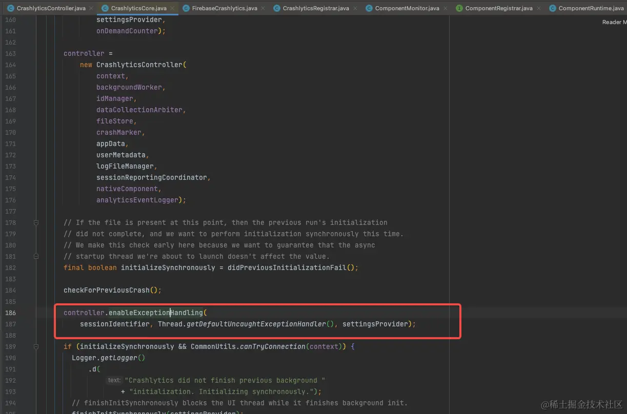 Android集成Firebase Crashlytics，及启动原理分析Firebase Crashlytics集成， - 掘金