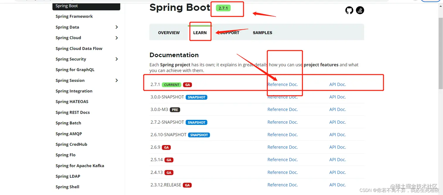 springboot 如何查看版本号之间的相互依赖：还有官网的一种办法： https://spring.扩展第二种1.我 - 掘金