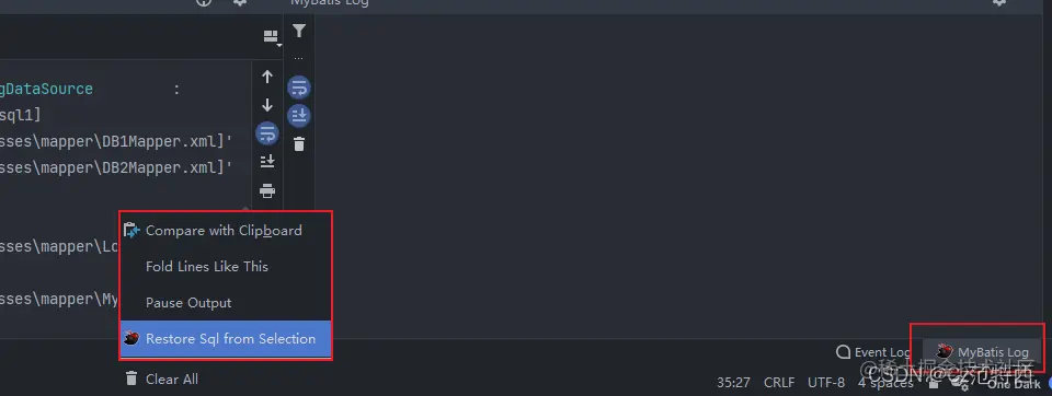 Mybatis Log 控制台输出打印sql语句通过idea的一个插件mybatis Log，与日志相结合，实现控制台打 掘金