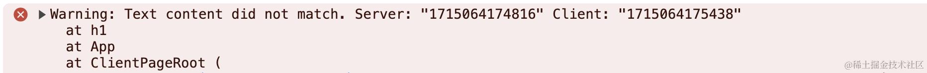 Next.js 常见错误 Hydration Failed 该如何解决？此外，这还是一道考察 Next.js 的常见面试 - 掘金