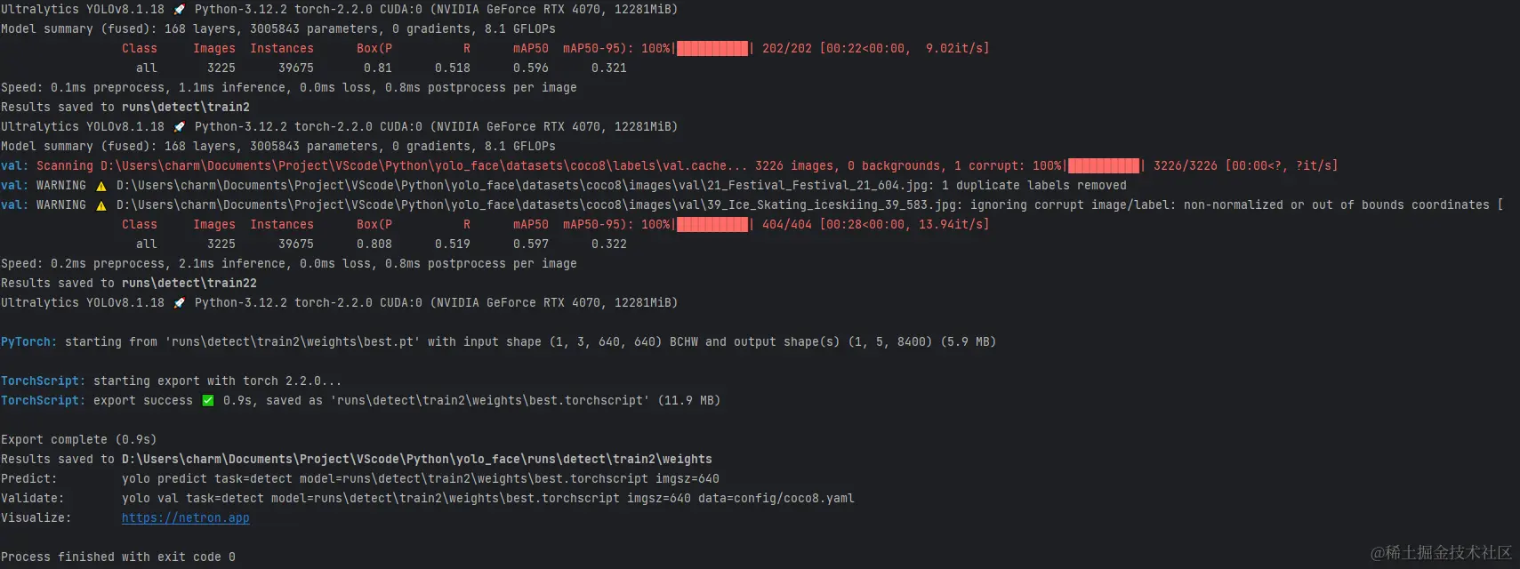 YOLO v8使用WIDER Face数据集人脸检测yolov8 人脸检测识别 0x0 github：https://g - 掘金