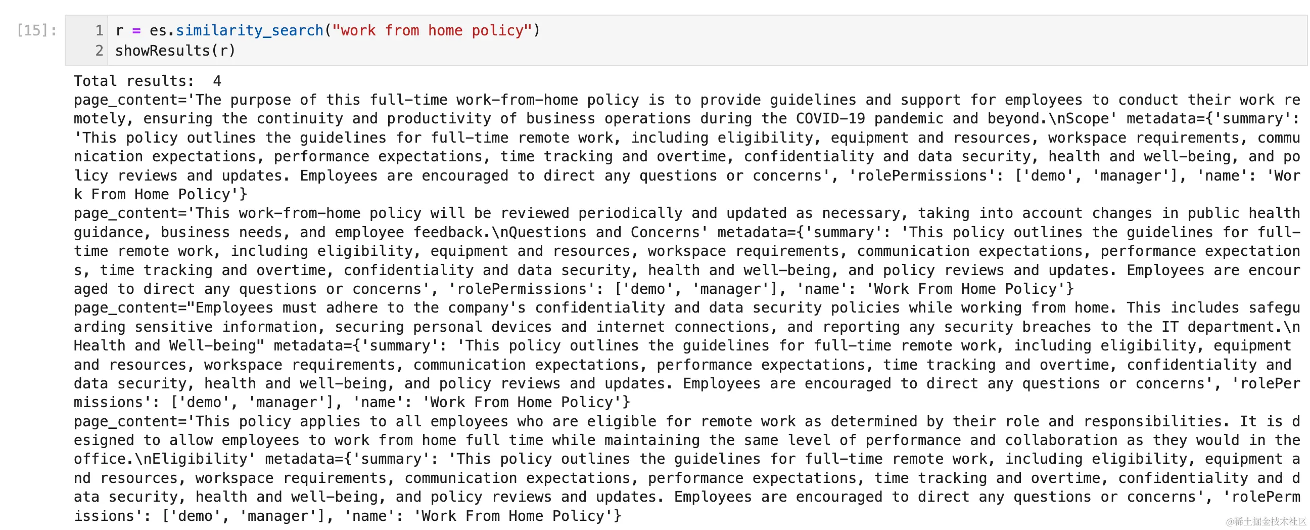 Elasticsearch：使用 Open AI 和 Langchain 的 RAG - Retrieval Augmented Generation （四） - 掘金