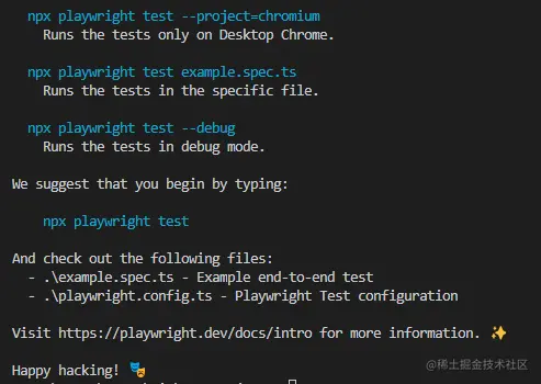 Playwright教程。开始使用Playwright框架{ "@context":"https://schema.or - 掘金