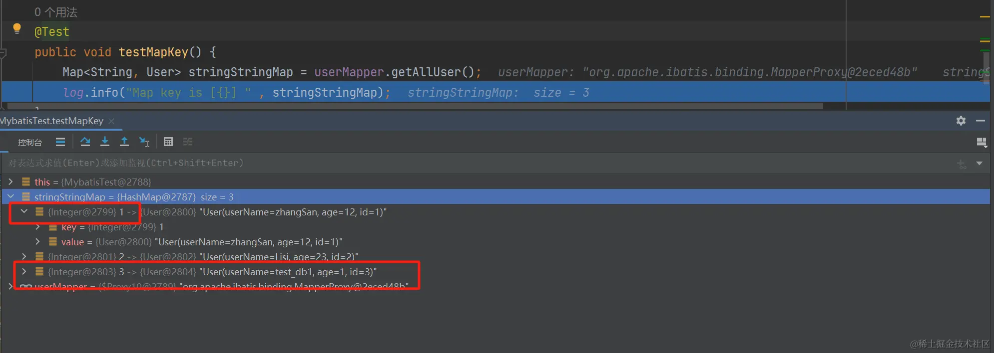 剖析@MapKey，探究Mybatis将结果映射为Map的秘密在日常使用Mybatis进行开发时，有时需要从一堆数据中找 - 掘金