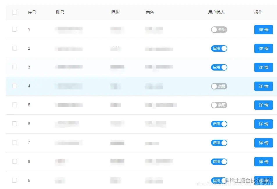 Vue Ant Design Vue嵌套子表格、带复选框表格的使用第一个是嵌套表格的，第二张图片是带checkbox的， 掘金