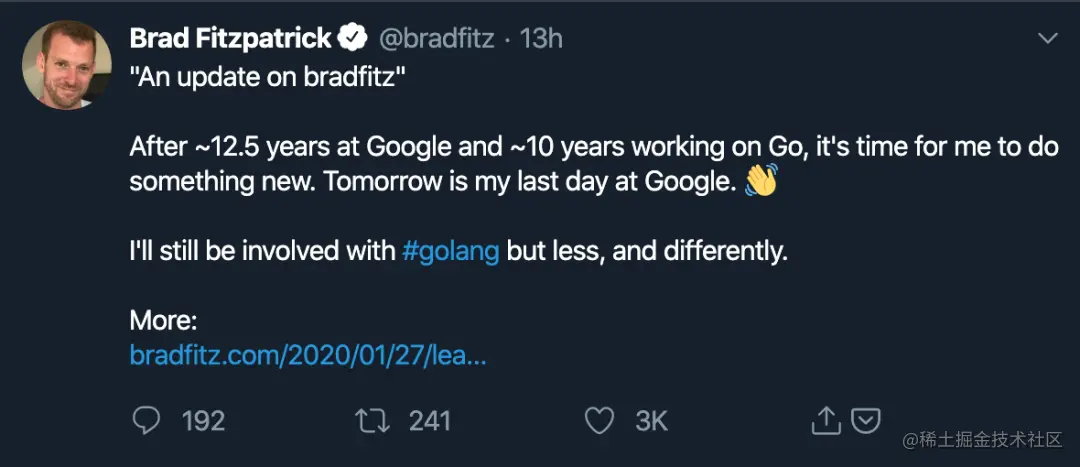 Go1.18 新特性：引入新的 netip 网络库大家好，我是煎鱼。 写这篇文章时是大年初一，原本想说这个月就要发布 G - 掘金