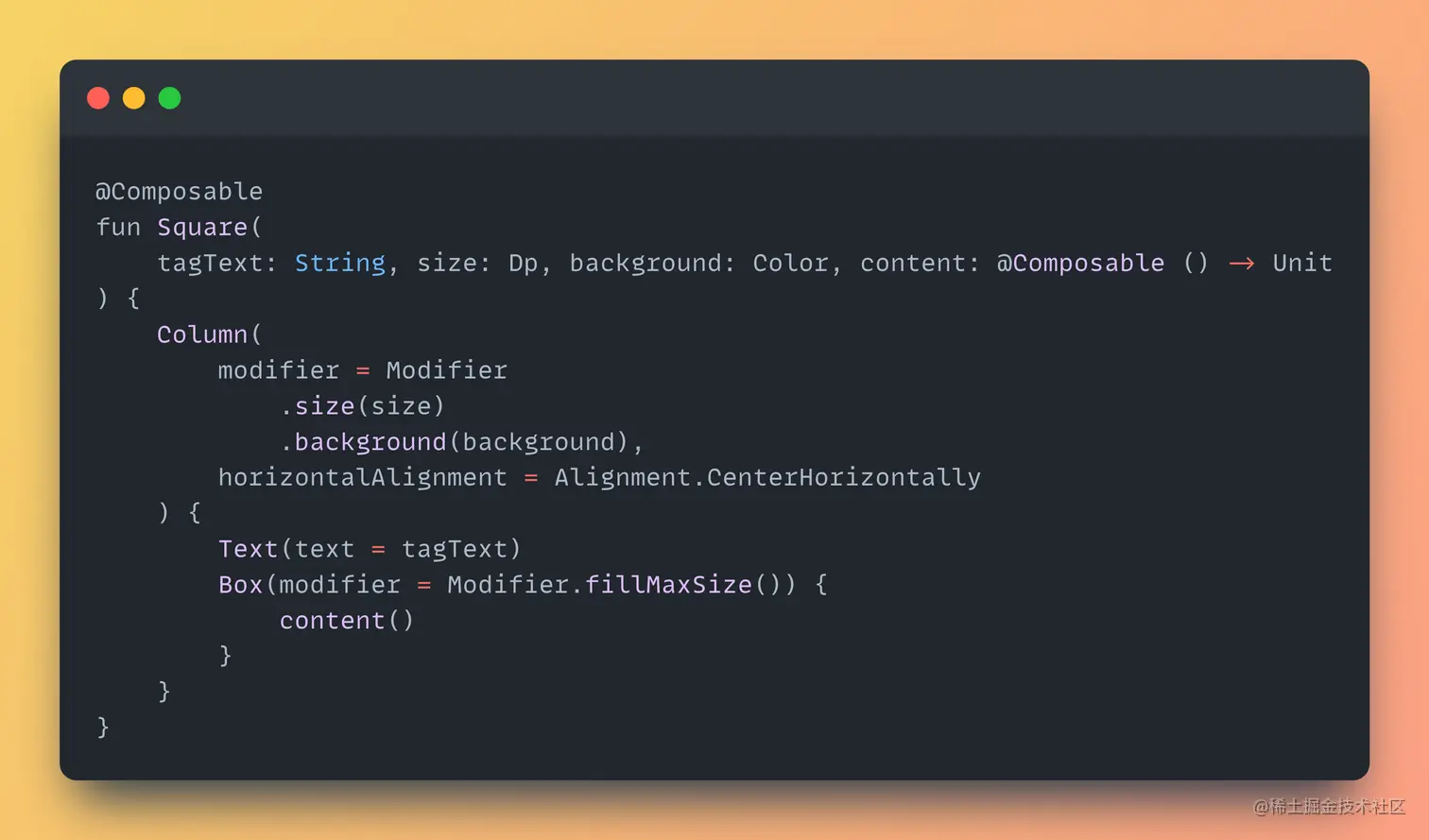 Jetpack Compose - 一文了解清楚神秘的CompositionLocal - 掘金