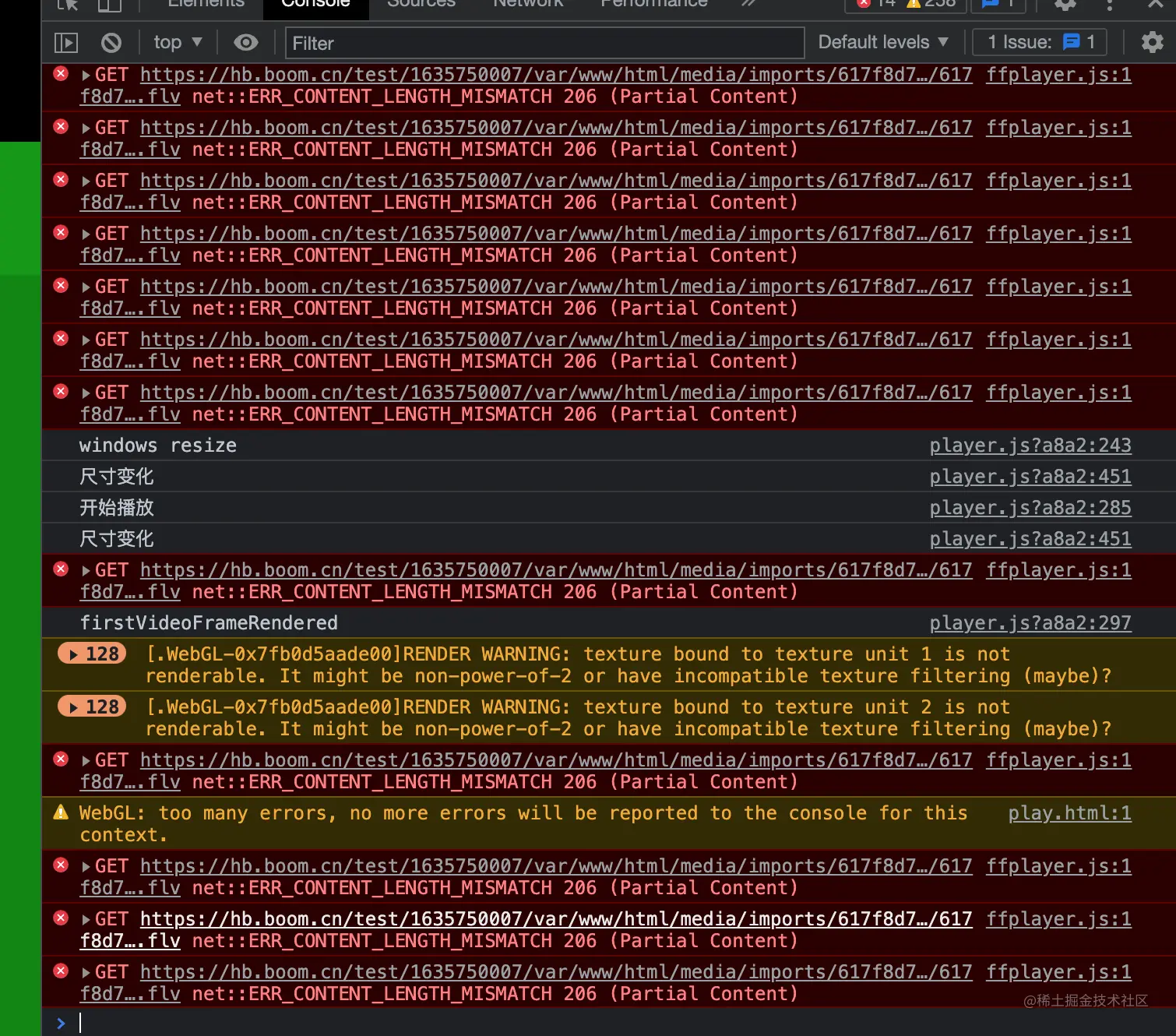 解决问题：net::ERR_CONTENT_LENGTH_MISMATCH 206 (Partial Content) - 掘金
